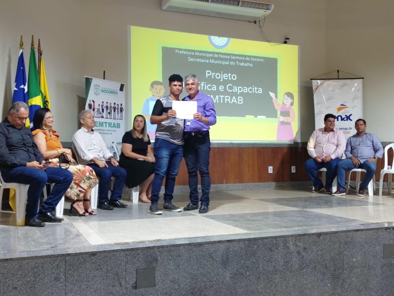 PSG: Senac/SE realiza entrega de certificados para alunos de cursos em ...